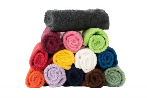 Partex Colored Wash Cloths in 13 Colors - United Textile Supply